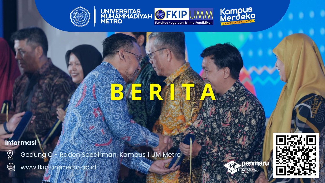 UM Metro Menerima Apresiasi Sebagai Mitra Literasi dan Numerasi